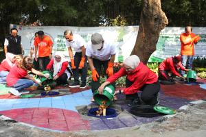 Canangkan Biopori Jumbo, Pramono Harap Jadi Role Model