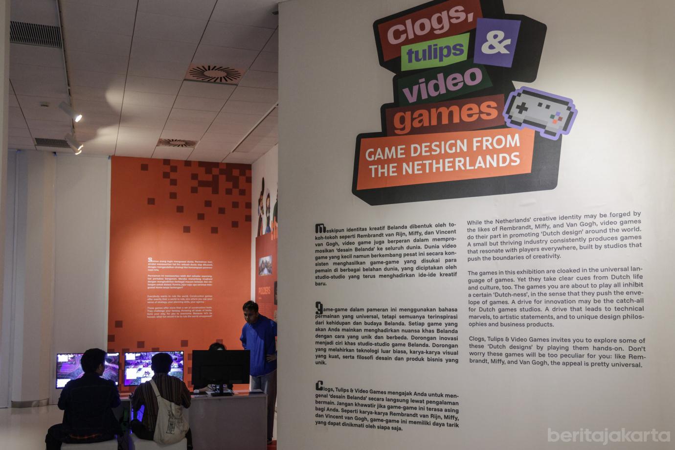 Serunya Bermain Gim di Pameran Clogs Tulips and Video Games ...