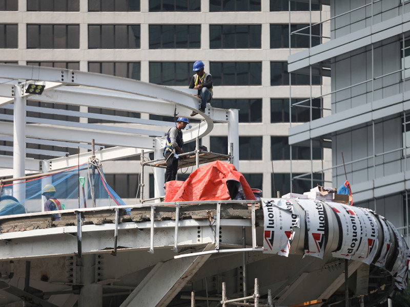 Revitalisasi Halte Transjakarta Tosari Ditargetkan Selesai Akhir Tahun Ini