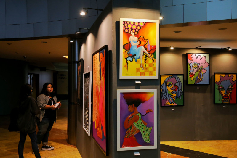 Melihat Pameran Lukisan Artistic Until Death di Teater Kecil TIM ...