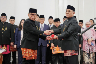 Uus Kuswanto Resmi Dilantik Jadi Sekda Provinsi DKI Jakarta
