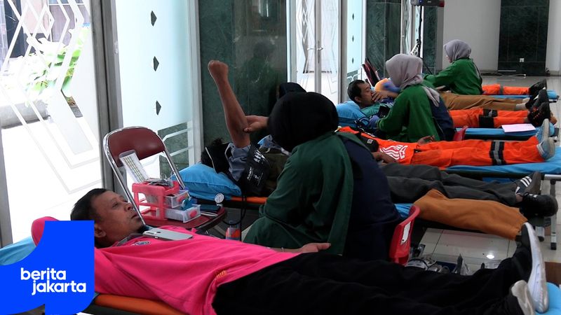 Pemkot Jakbar Bersama Komwaja Gelar Donor Darah | Beritajakarta.id